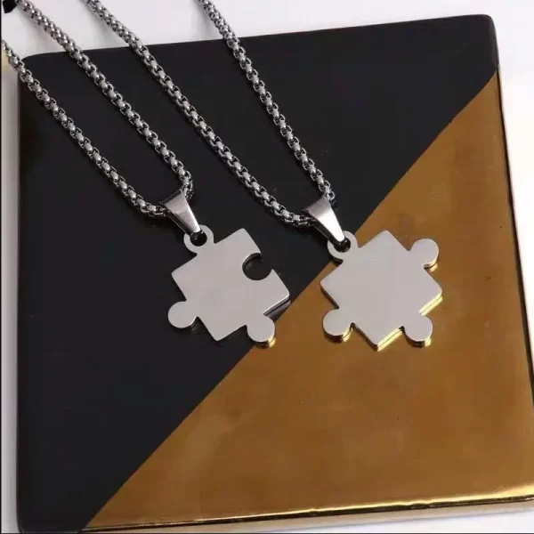 Collar de Puzzle - Melviz