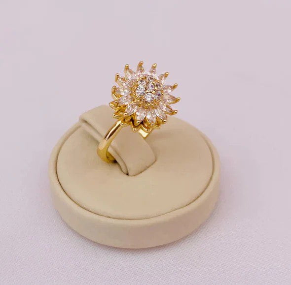 Anillo Girasol Antiestrés - Melviz